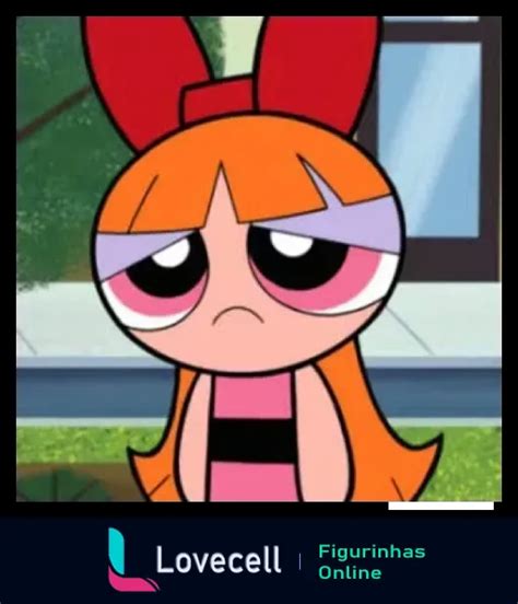Figurinha Florzinha Irritada Para Whatsapp Lovecell
