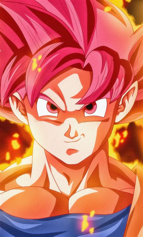 Goku Super Saiyan God Red Wallpapers Wallpaper Cave