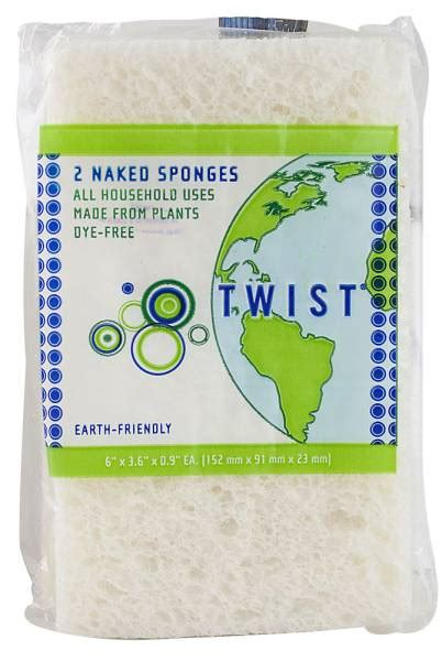 Twist Naked Sponge Medium X Pack