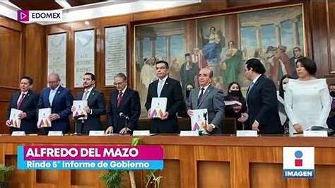 Alfredo del Mazo rinde su quinto informe de gobierno Vídeo Dailymotion