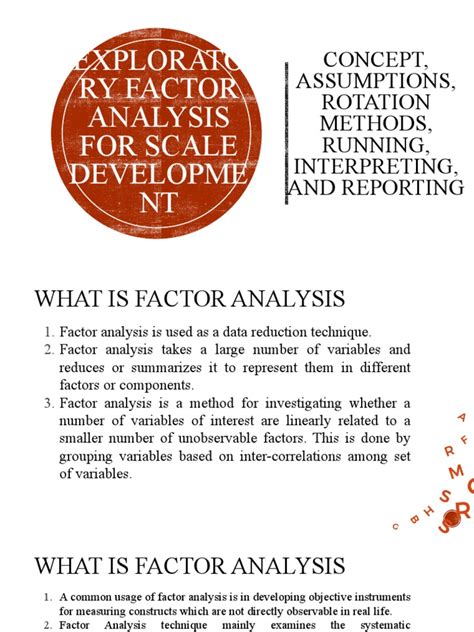 exploratory factor analysis pdf factor analysis multivariate statistics