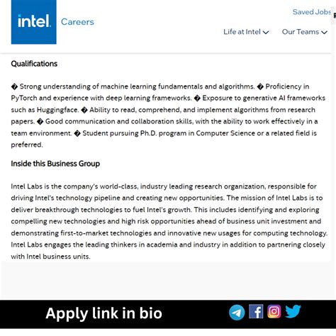 Intel Freshers Recruitment 2024 Hiring Graduate Intern Technical