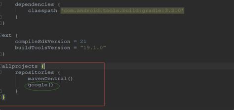 Android Content Is Not Allowed In Prolog With Just Created Project