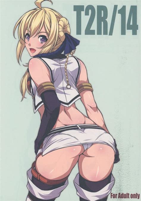 エロ同人誌グランクレスト戦記から金髪スレンダー娘なシルーカちゃんで始まるオマンコはみだしイラスト集ダリフラのゼロツーも際どいポーズで