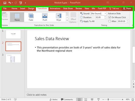 Transition Effects Microsoft Powerpoint