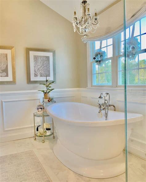 Bathroom Window Treatments For White Shiplap Bathroom Soul Lane