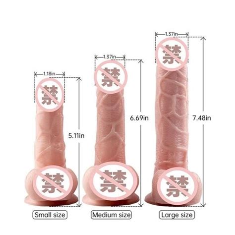 Godemiché réaliste en peau douce pour femme pénis énorme avec ventouse