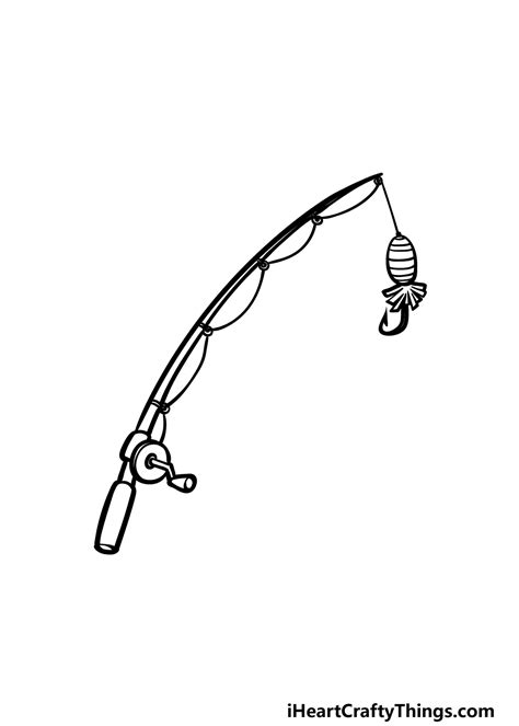 Cant Miss Takeaways Of Info About How To Draw A Fishing Pole