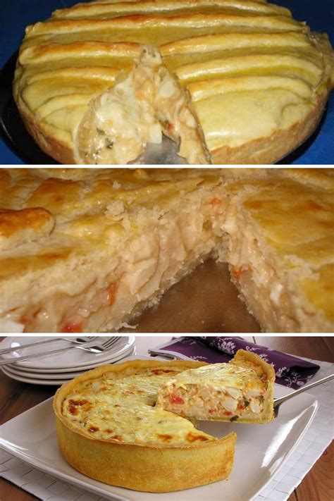 Torta cremosa de palmito receita simples e fácil de fazer Ricette