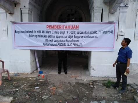 Gedung Warenhuis Dirusak Kuasa Hukum Akan Somasi Pemko Medan