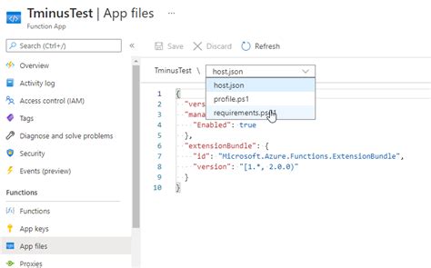 automating powershell workloads with azure functions