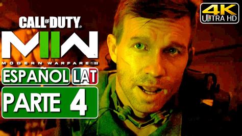Call of Duty Modern Warfare 2 Gameplay Español Latino Campaña Parte 4
