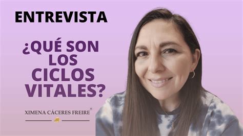 Entrevista desde ARGENTINA Qué son los CICLOS VITALES YouTube