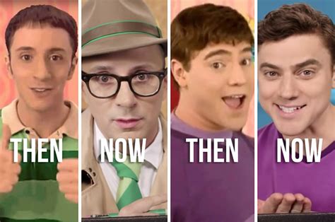 Blues Clues Steve Then And Now