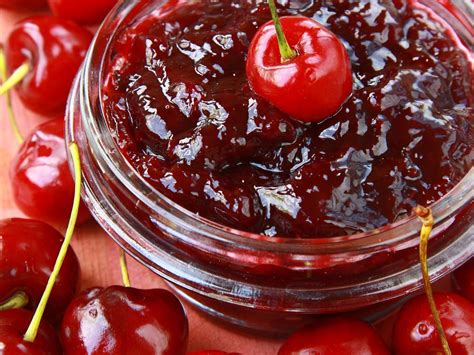 Confiture De Cerises Aigres Ou De Griottes Recette De Confiture De