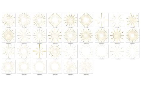 Golden Sunbursts Clipart Sponsored Sponsored Golden Sunbursts