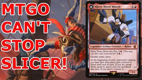 Slicer Tears Up Mtgo Leagues Slicer Hired Muscle Cedh Gameplay