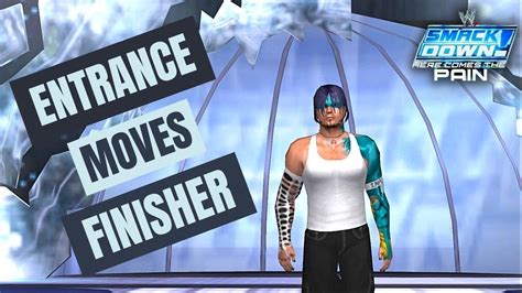 Jeff Hardy Entance Moves Finisher In WWE Smackdown Here Comes The Pain