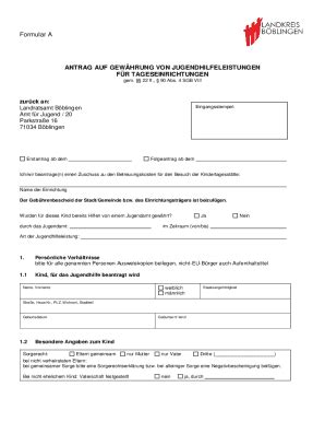 Ausfüllbar Online Formular A ANTRAG AUF GEWHRUNG VON Fax Email