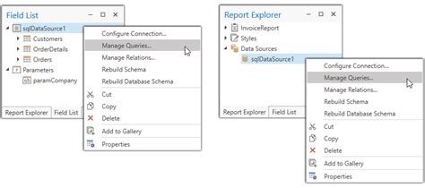 Sql Query Builder Wpf Net Reporting Tools Devexpress Documentation