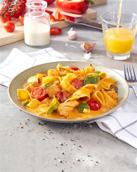 Paprika Sahne Hähnchen Leckere Mahlzeit FRoSTA
