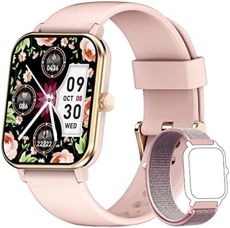 Blackview Reloj Inteligente Mujer con Termómetro Oxímetro SpO2