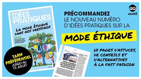 Magazine La mode éthique dans nos dressings
