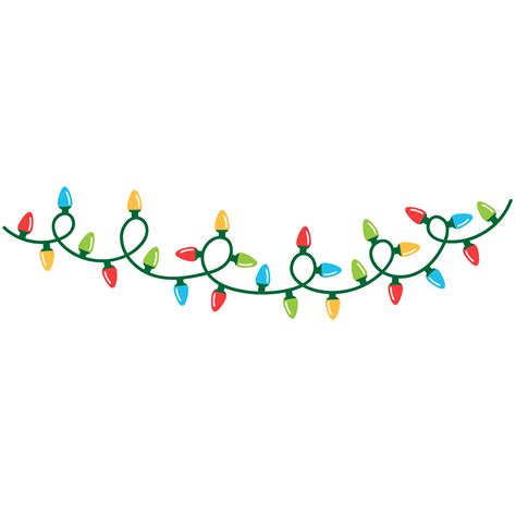 Christmas Lights Design Png