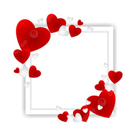 Marco De Corazón De San Valentín PNG dibujos Corazon De San Valentin