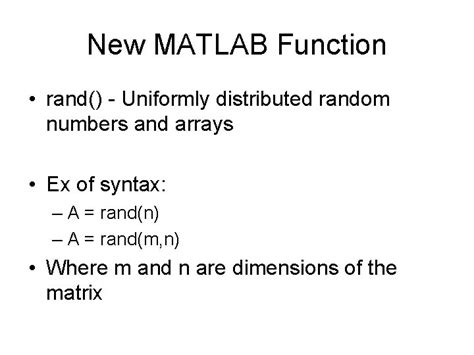 introduction to matlab northeastern university college of computer