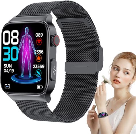 BAOK Glucose Monitor Watch Waterproof Blood Glucose Monitoring