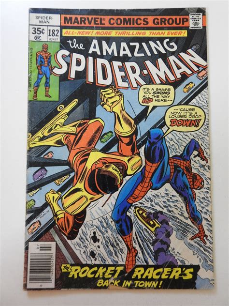 The Amazing Spider Man 182 1978 GD VG Condition Rust On Bottom