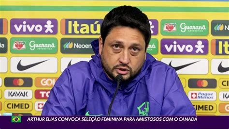 Vídeo Arthur Elias convoca Seleção feminina para amistosos o