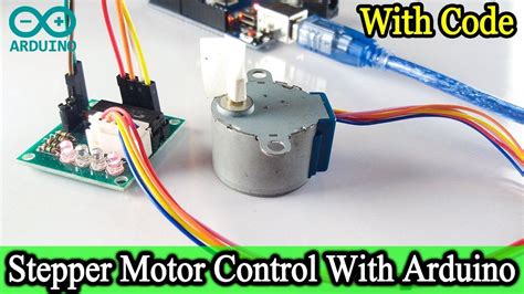 Arduino Projects Diy Electronics Projects Arduino Stepper Motor Control Arduino Beginner