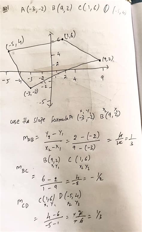 [solved] given quadrilateral abcd has vertices a 3 2 b 9 2 c 1 6 course hero