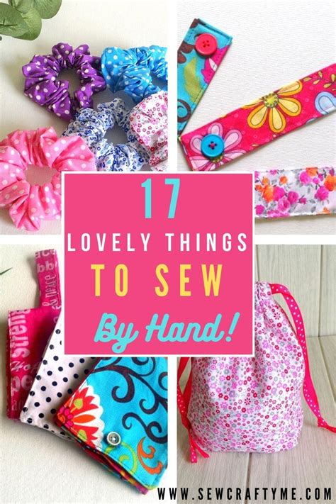 30 Hand Sewing Projects You Will Love Sewing Activities Hand Sewing