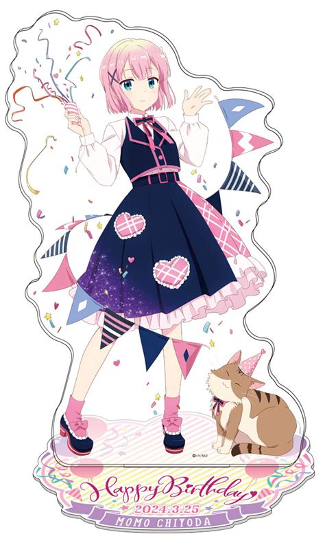 メディコスエンタテインメントTVアニメまちカドまぞく 2丁目描き下ろしBIGアクリルスタンドLL桃 Birthday 2024