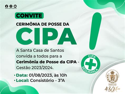 Posse da CIPA gestão 2023 2024