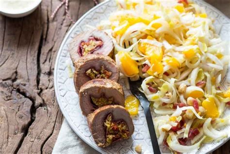 Recept Voor Gevulde Varkenshaas En Lof Salade Foody Nl