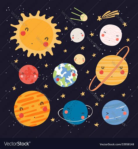 Cute Solar System
