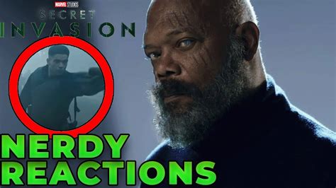 Secret Invasion Trailer Reaction Super Skrull Nerdy Reactions