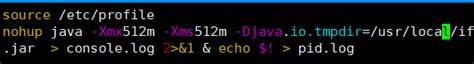 解决办法nohup failed to run command java No such file or directory 代码先锋网