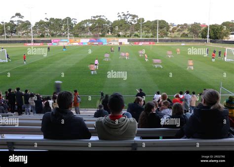 Adelaide Australia 18th July 2023 Spectators Watch Team China At A