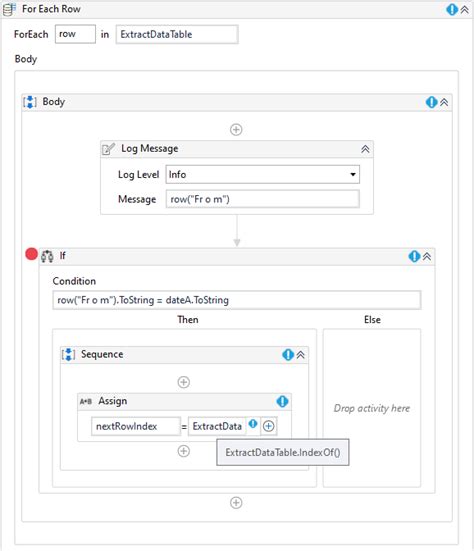 Get Row Under Current Row In Datatable Excel Help UiPath Community