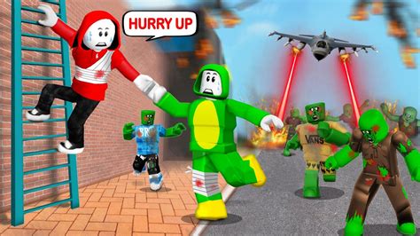 Jj Rescue Mikey Escape Zombies Mikey And Jj Maizen Roblox Youtube
