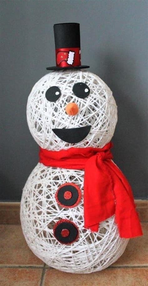 Eu Amo Artesanato Boneco De Neve Passo A Passo