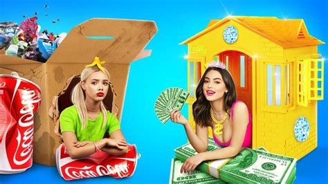 Princesse Riche Vs Pauvre Giga Riche Vs Fille Pauvre Dans Une Famille