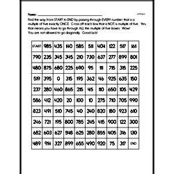 Free 5 NBT B 5 Common Core PDF Math Worksheets EdHelper