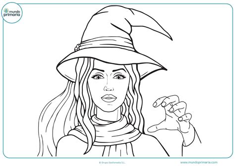 Dibujos De Magos Y Brujas Para Colorear Por Arte De Magia
