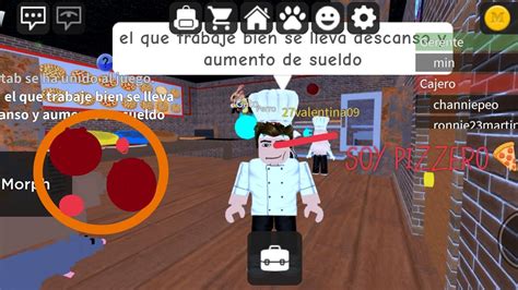 trabajo en una pizzería en Roblox YouTube